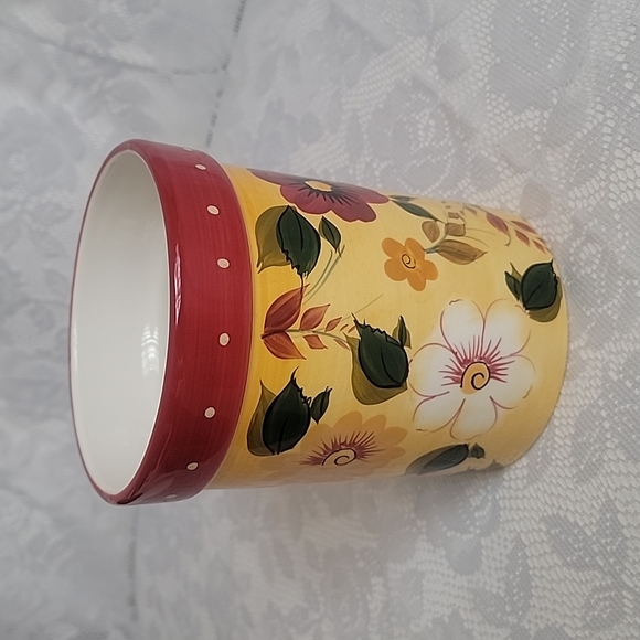 Oneida | Kitchen | Oneida Sunset Bouquet Utensil Holder Storage ...